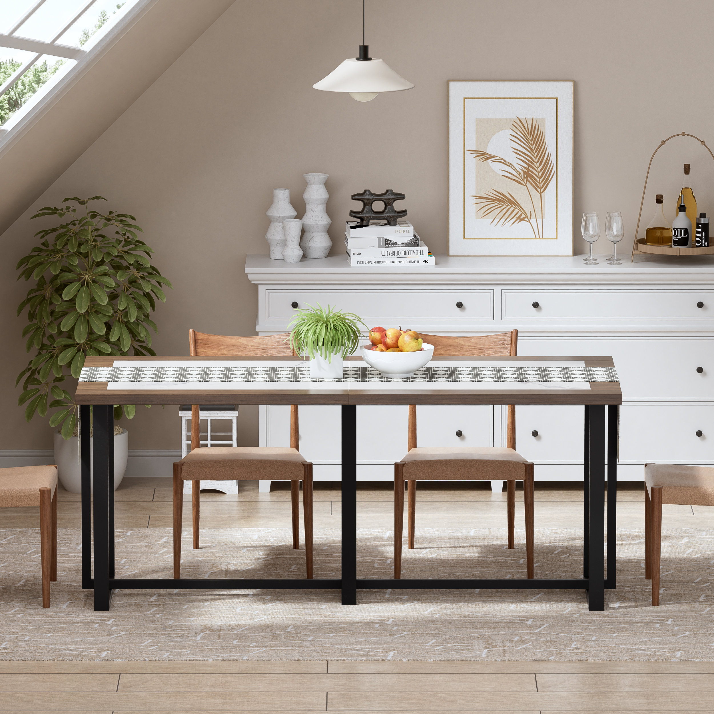 Ebern Designs Teeghan Rectangular 31.5'' L x 70.87'' W | Wayfair