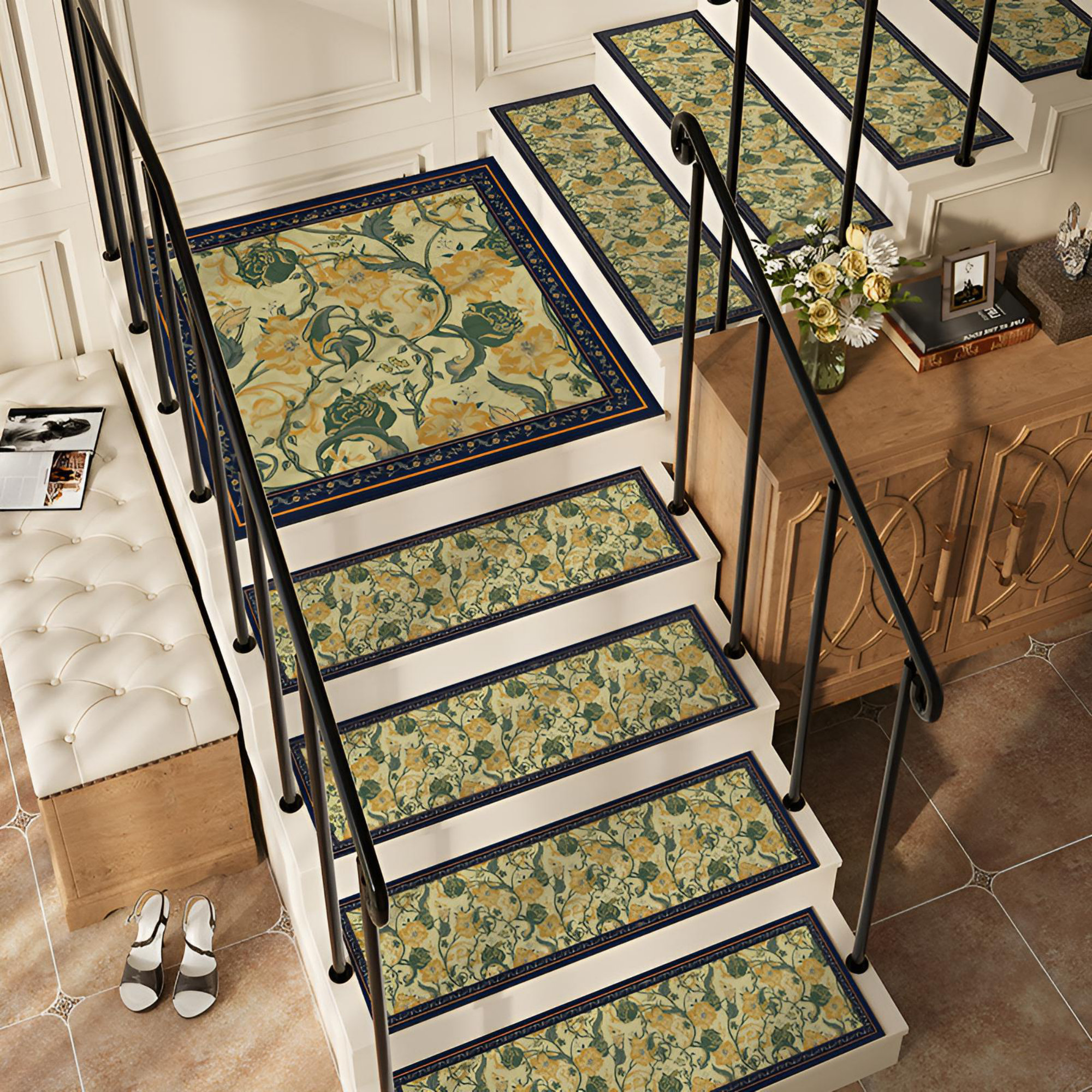 Infinity Nonslip Selfadhesive Stair Treads For American Style ...