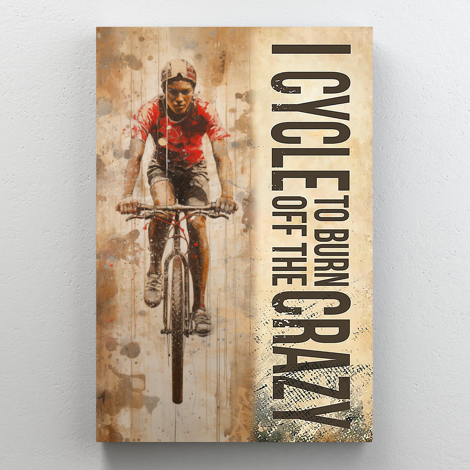 Trinx I Cycle To Burn Of The Crazy - 1 Piece Rectangle G I Cycle To ...