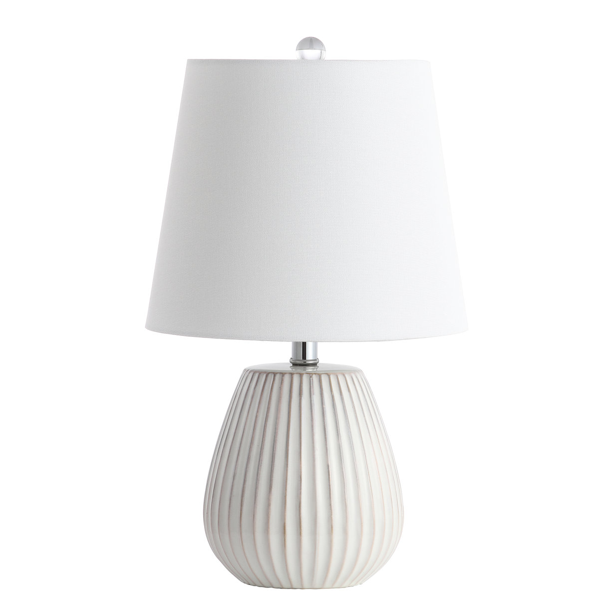 George Oliver Jorja 21" White Table Lamp Set & Reviews - Wayfair Canada