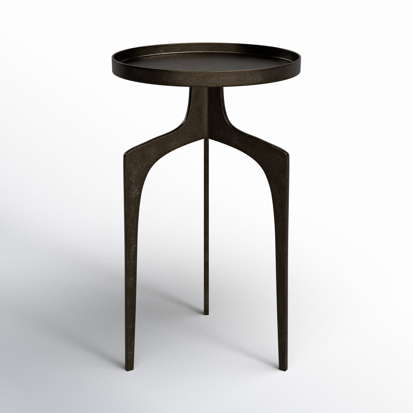 Joss & Main Eton Tray Top Pedestal End Table & Reviews | Joss & Main