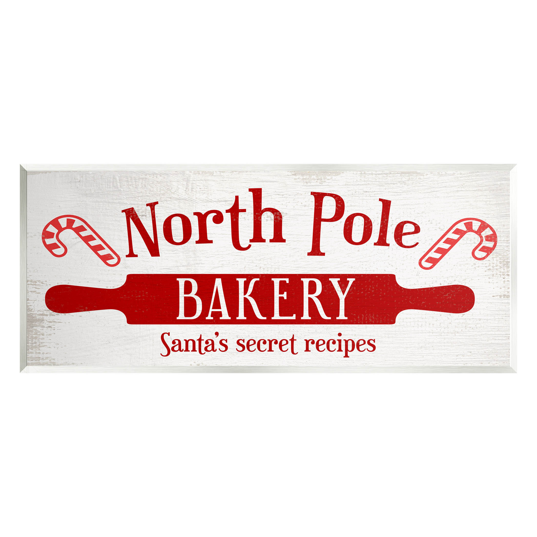 The Holiday Aisle® North Pole Bakery Kitchen Sign On MDF by Lil' Rue ...