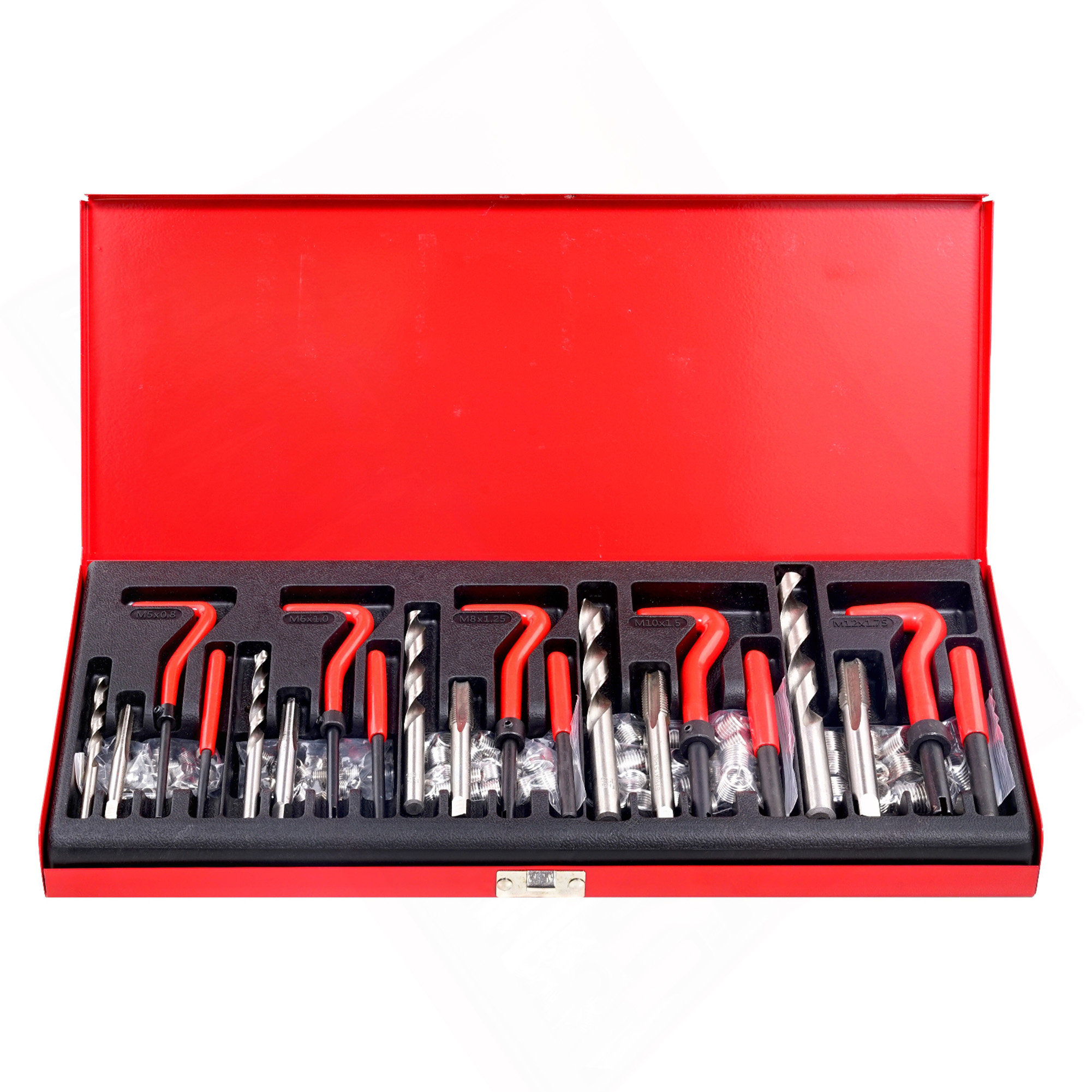 FOSHANZHENGONG 166 PCS Helicoil Thread Repair Kit Metric Rethread Tool ...