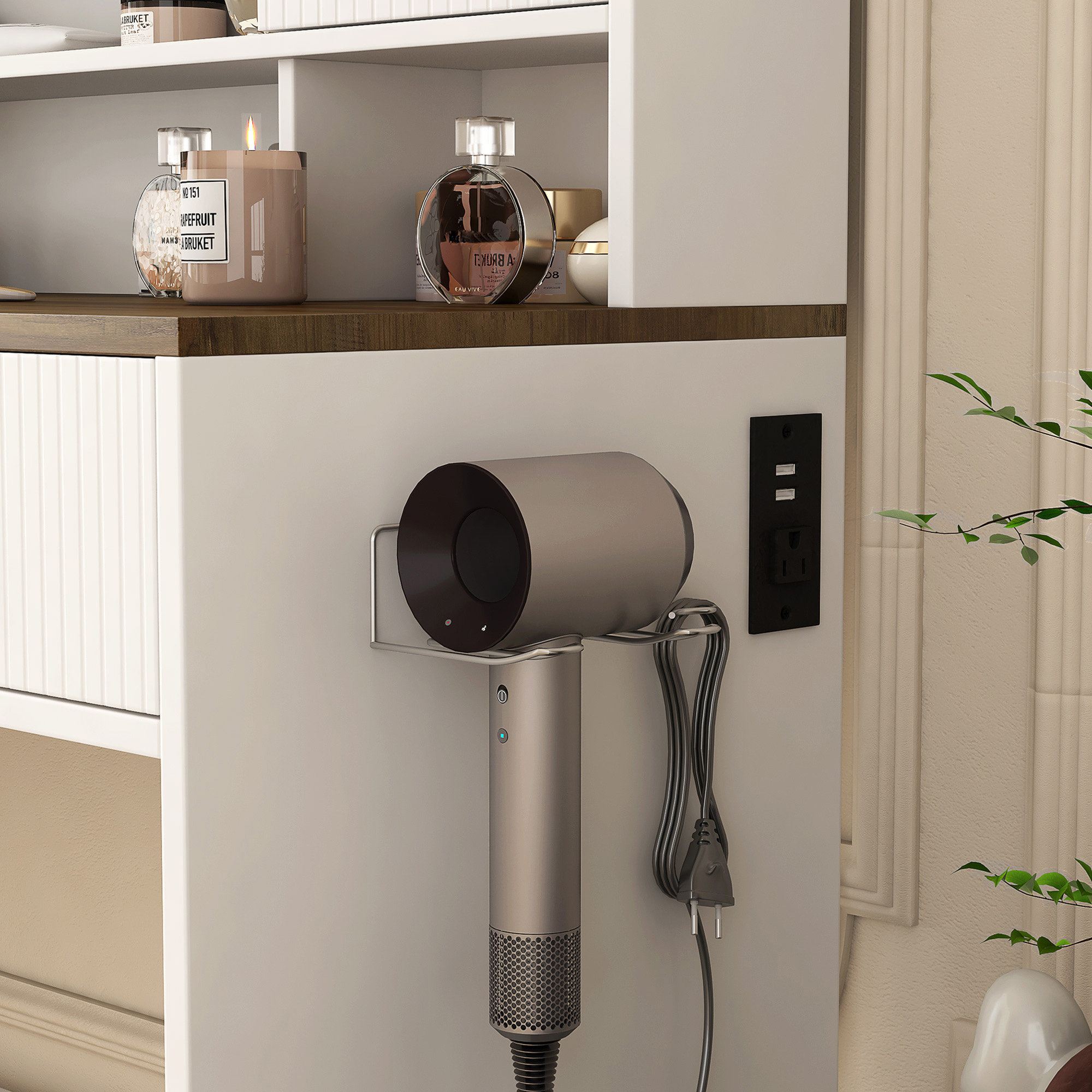 Brayden Studio® Dressing Table Makeup Table, 43" Wide Dressing Table ...