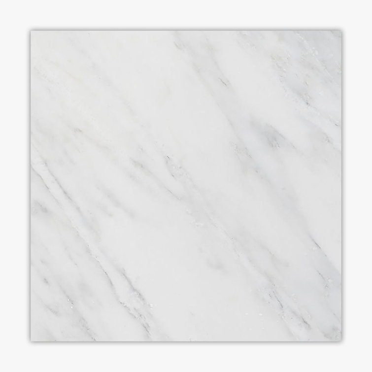 Direct Stone Source Asian Statuary Premium 18" x 18" Marble Stone Look ...