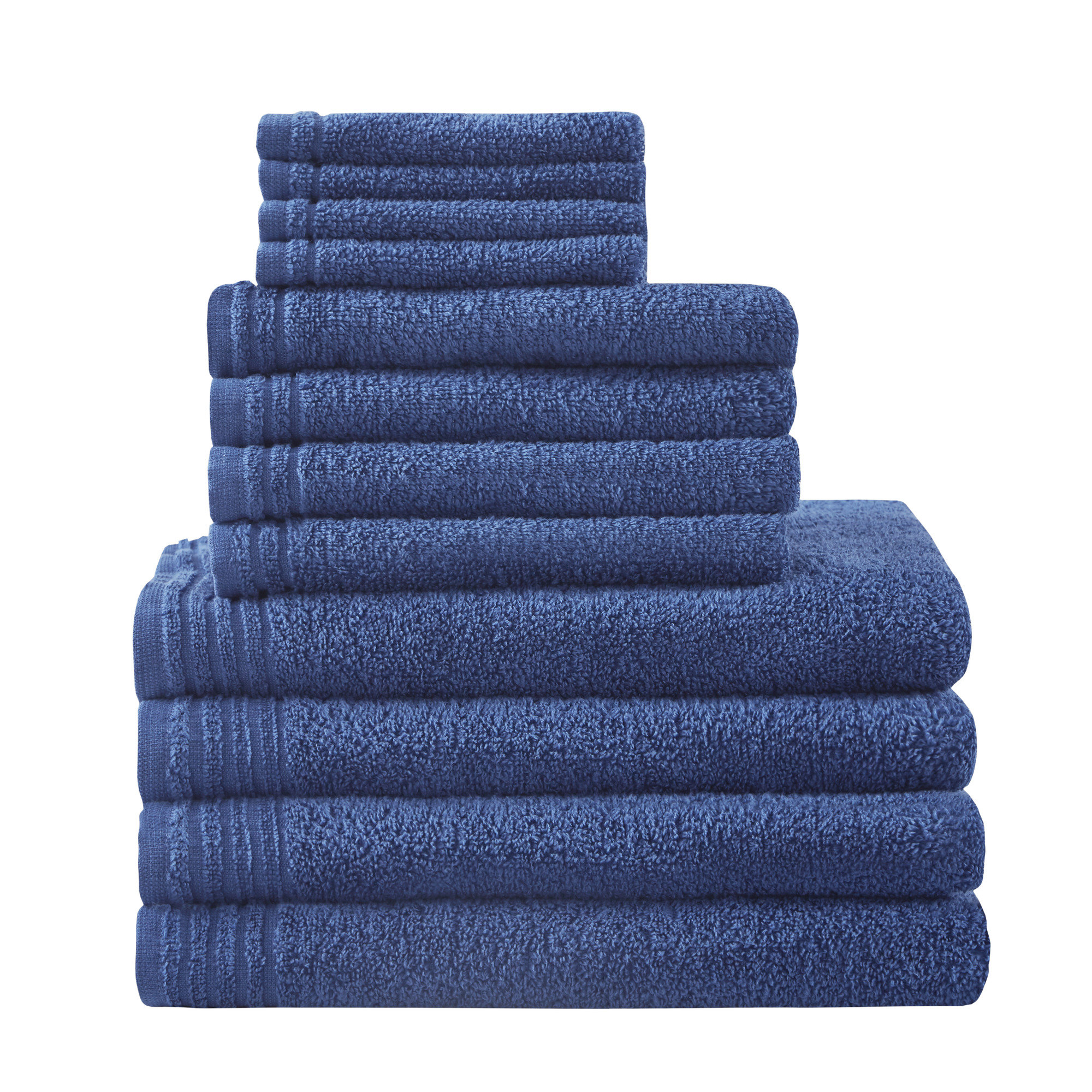 510 Design Big Bundle Big Bundle 100% Cotton Quick Dry 12 Piece Bath ...