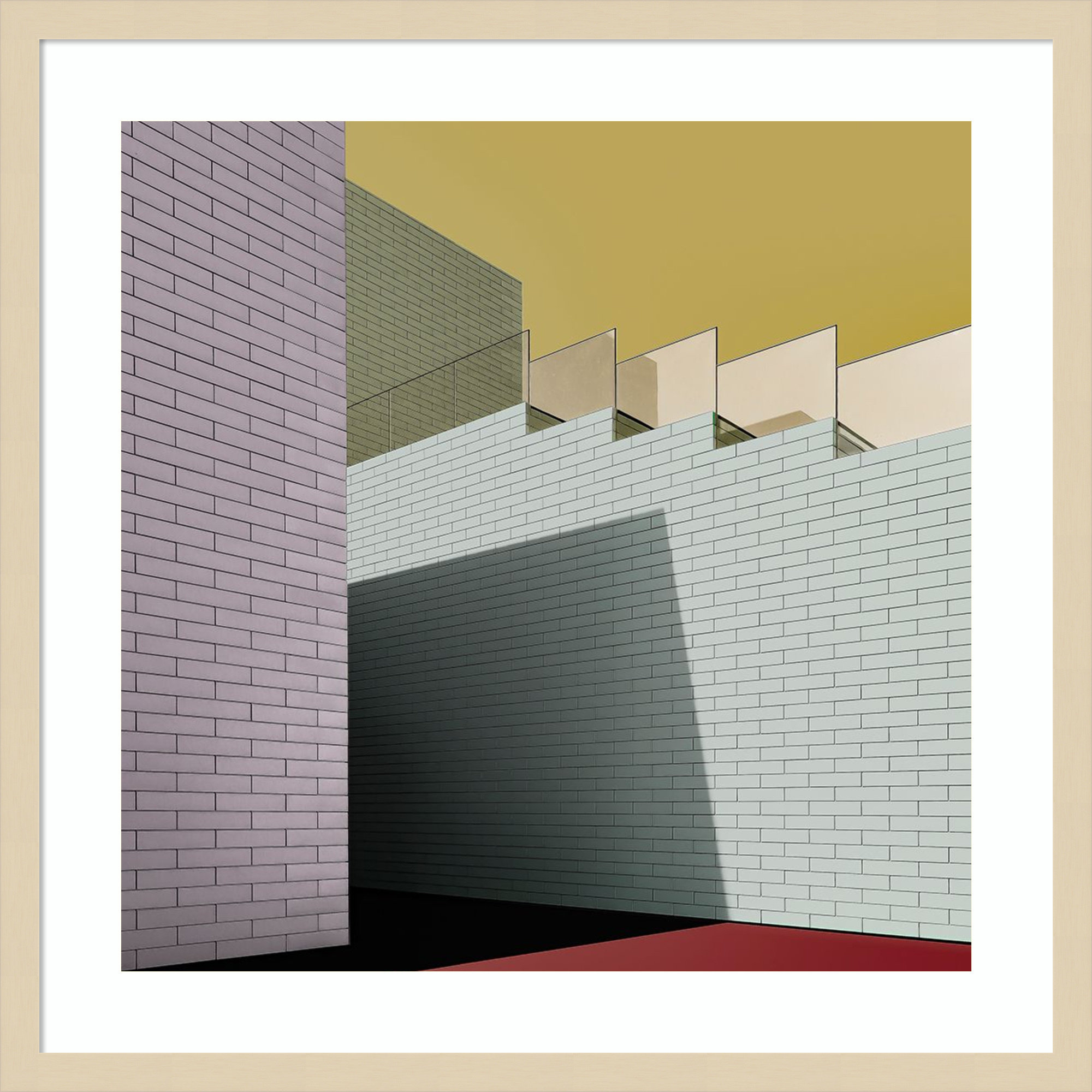 Latitude Run® Schuster - Urban Abstract by Inge Schuster Wood Framed ...