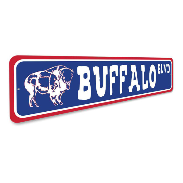 Lizton Sign Shop, Inc Buffalo Street Aluminum Sign | Wayfair