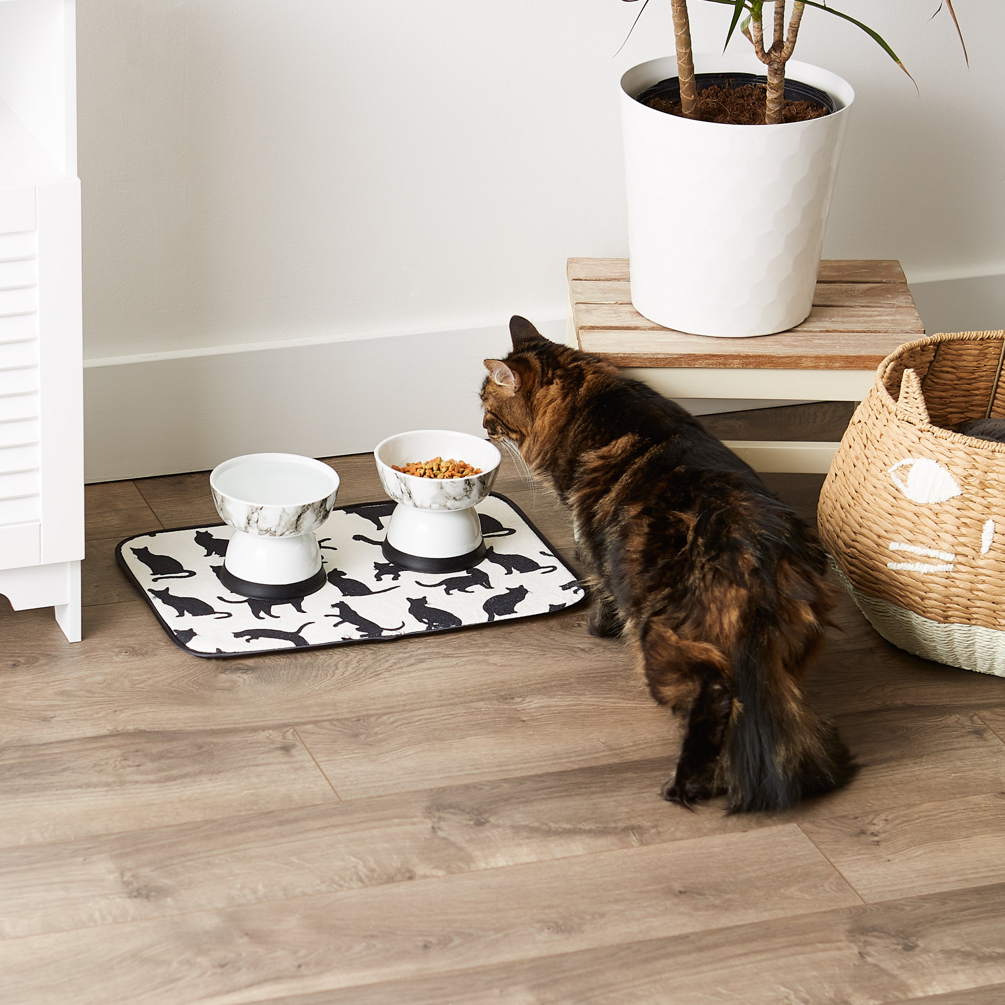 Design Imports CAT SILHOUETTE PET MAT - Wayfair Canada