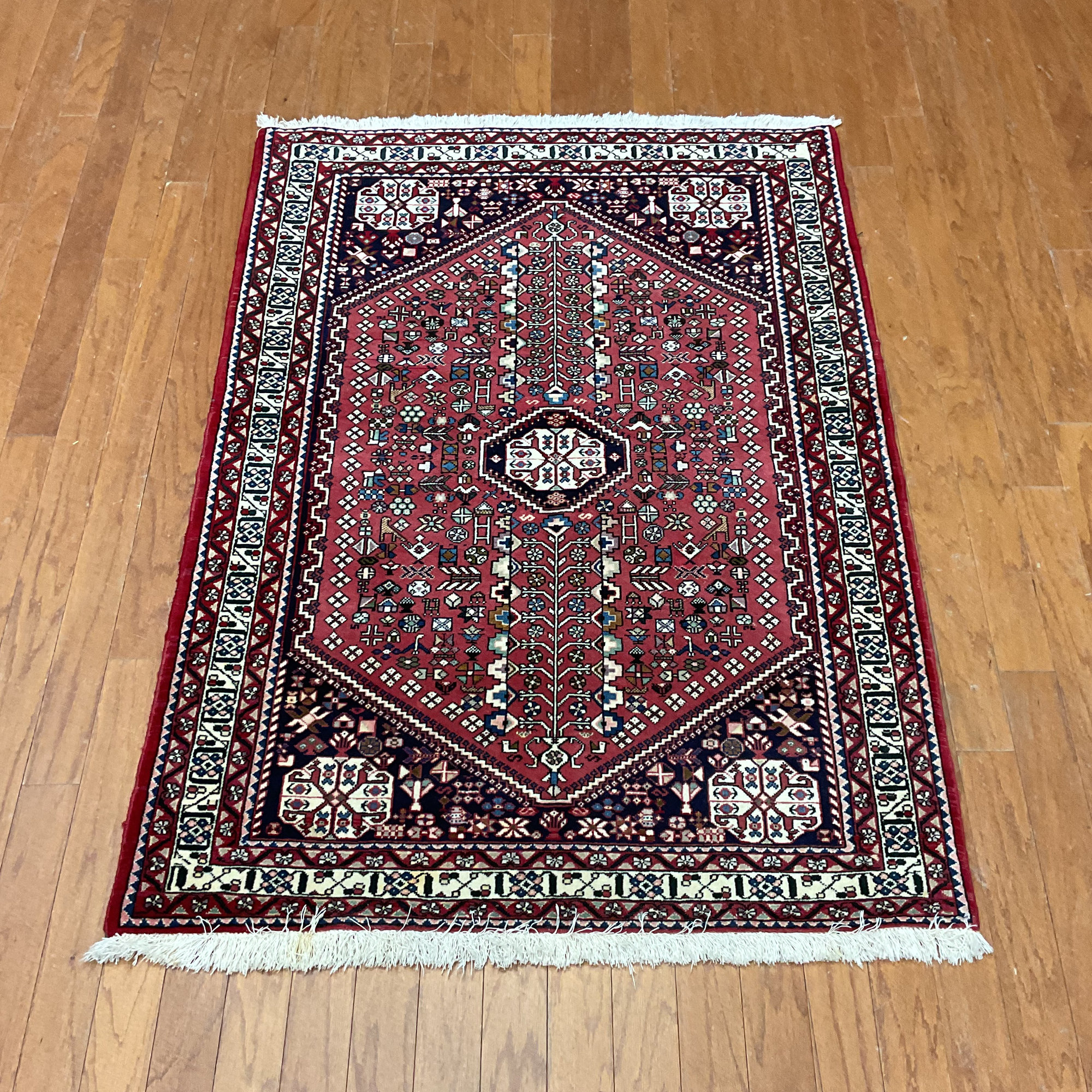 Bungalow Rose Handmade Abada Wool Rug | Wayfair