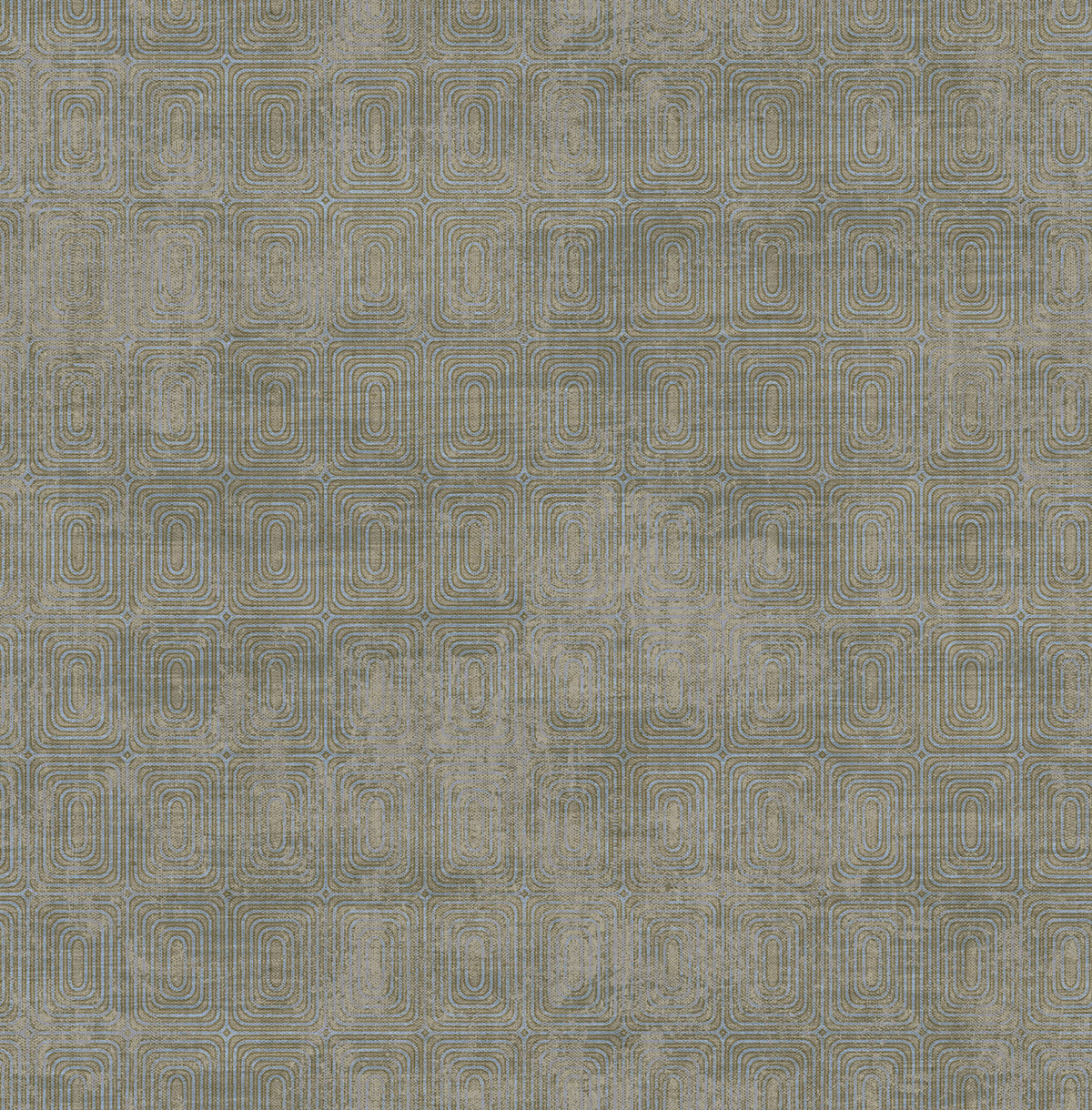 Seabrook Designs Metallic Taupe & Blue Smoke Amita Geometric Rectangles ...