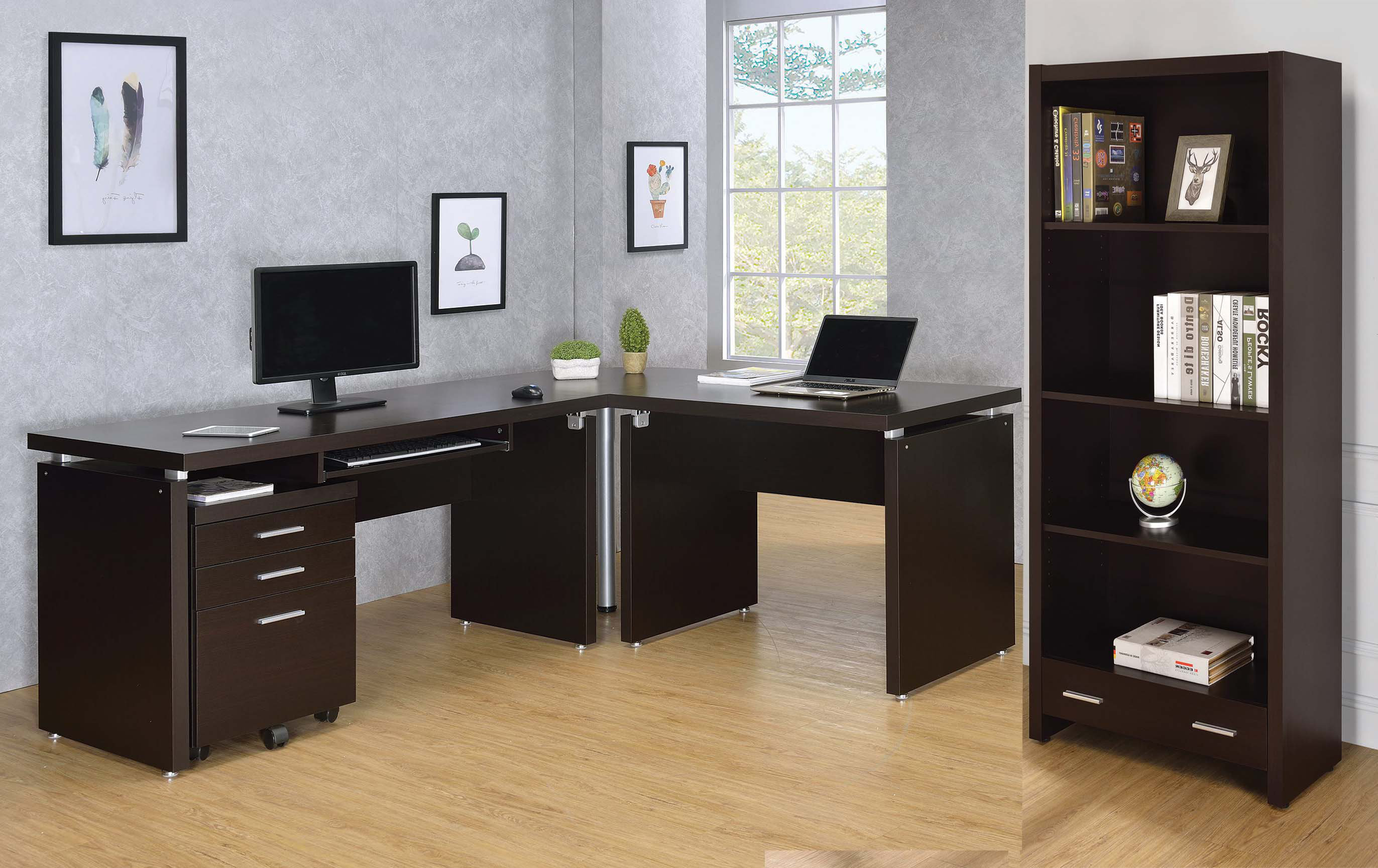 Ebern Designs Wapping 5-Piece Office Set - Wayfair Canada