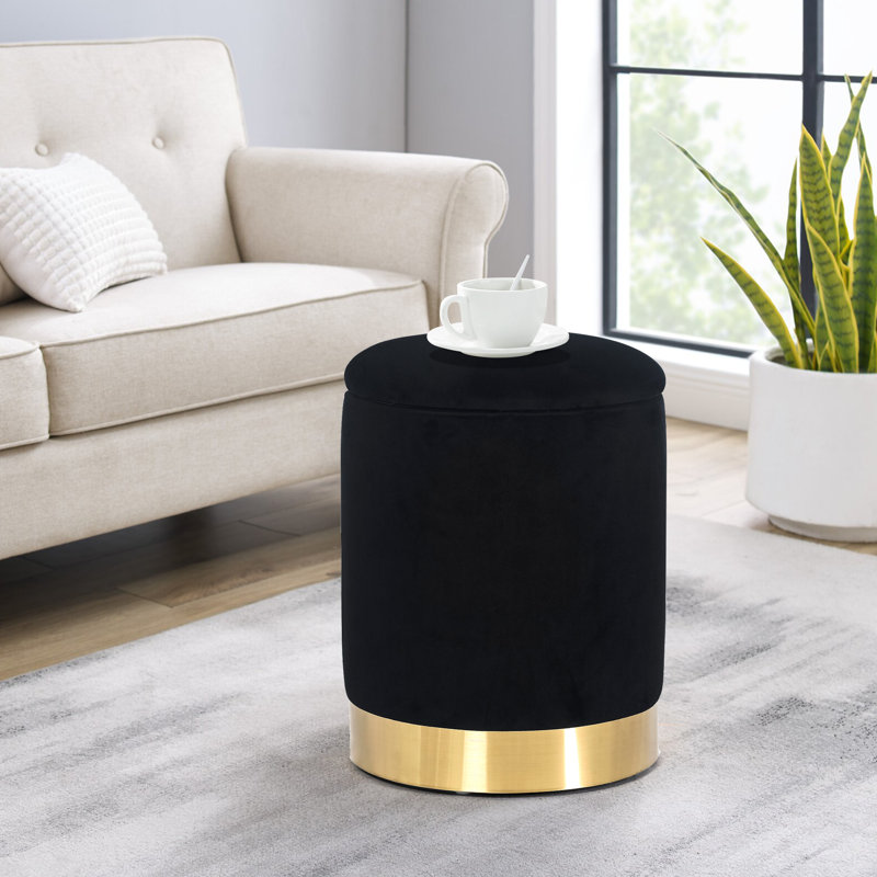 Mercer41 Round Storage stool & Reviews - Wayfair Canada