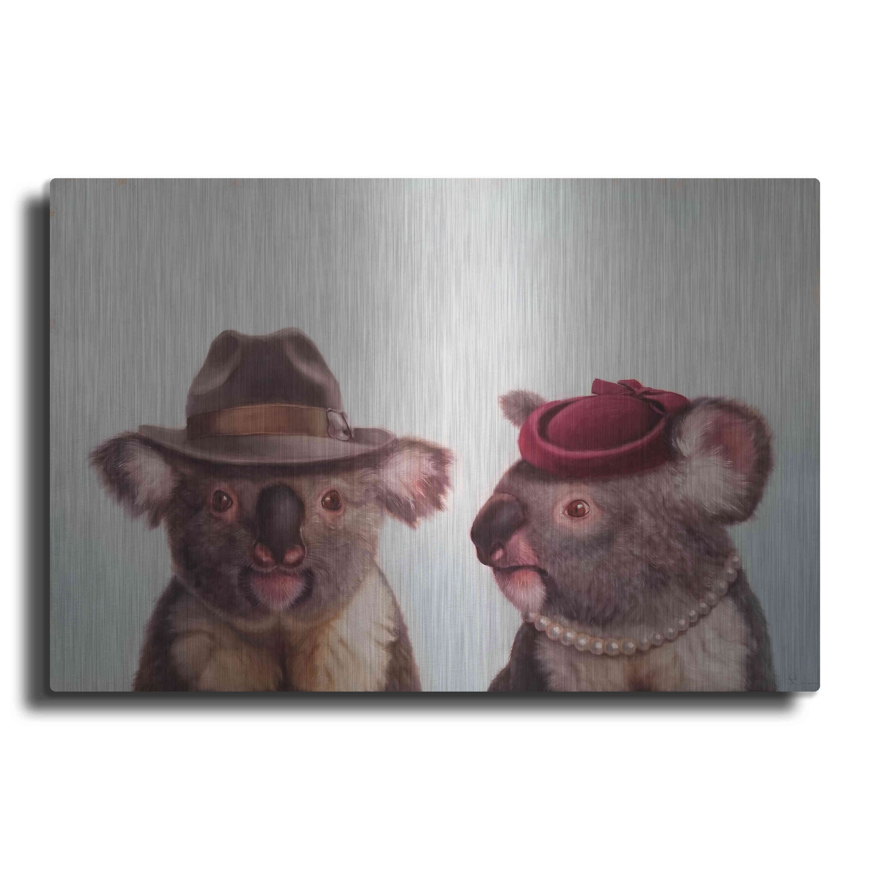 Loon Peak® Mates by Lucia Heffernan - Unframed Painting on Metal | Wayfair
