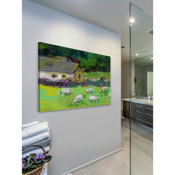 Marmont Hill " Cotswold Farm " by Arthur Pina on Canvas | Wayfair