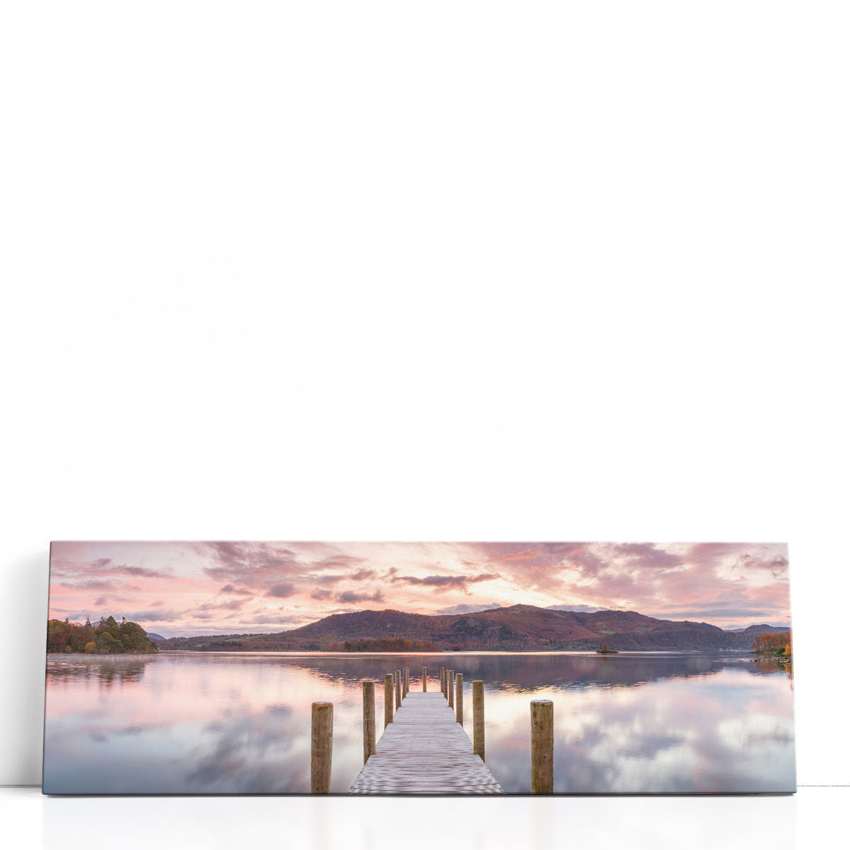 Mercer41 Derwentwater Pier III - Canvas Print Wall Art | Wayfair