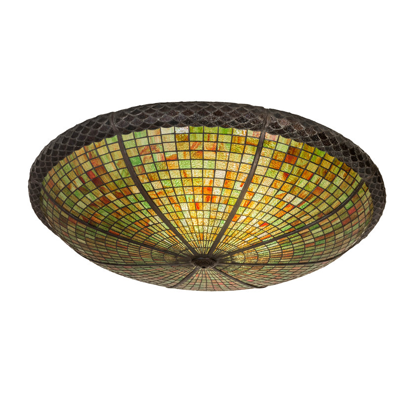 Meyda Lighting Acorn 10'' H x 42" W Glass Bowl Ceiling Fan Bowl Shade ...