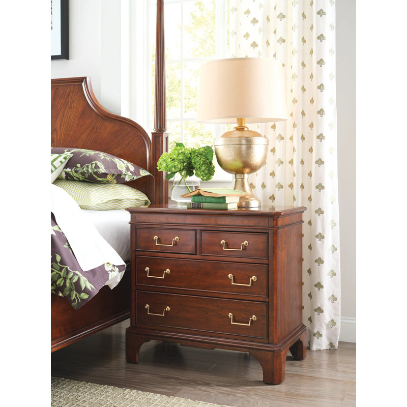 Canora Grey Dorman FOUR DRAWER NIGHTSTAND | Wayfair