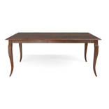 David Michael Extendable Solid Wood Dining Table | Wayfair