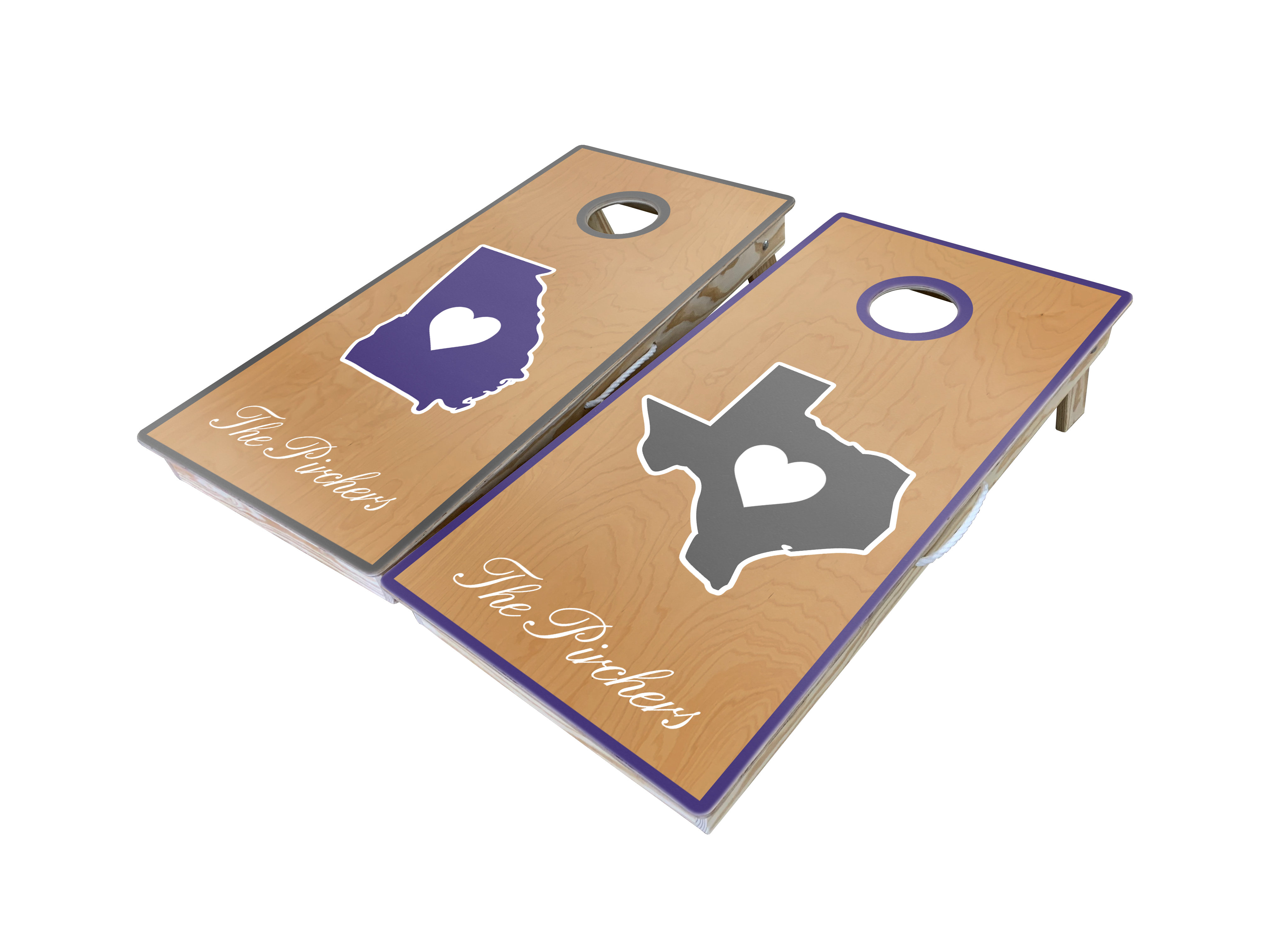 West Georgia Cornhole Ensemble de table de cornhole personnalisé à ...