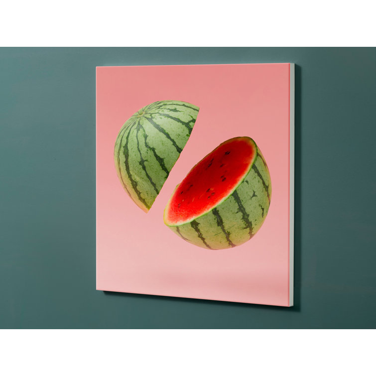 Ebern Designs Backlight Motif Wall Picture Melon Magnetic Cork Board ...