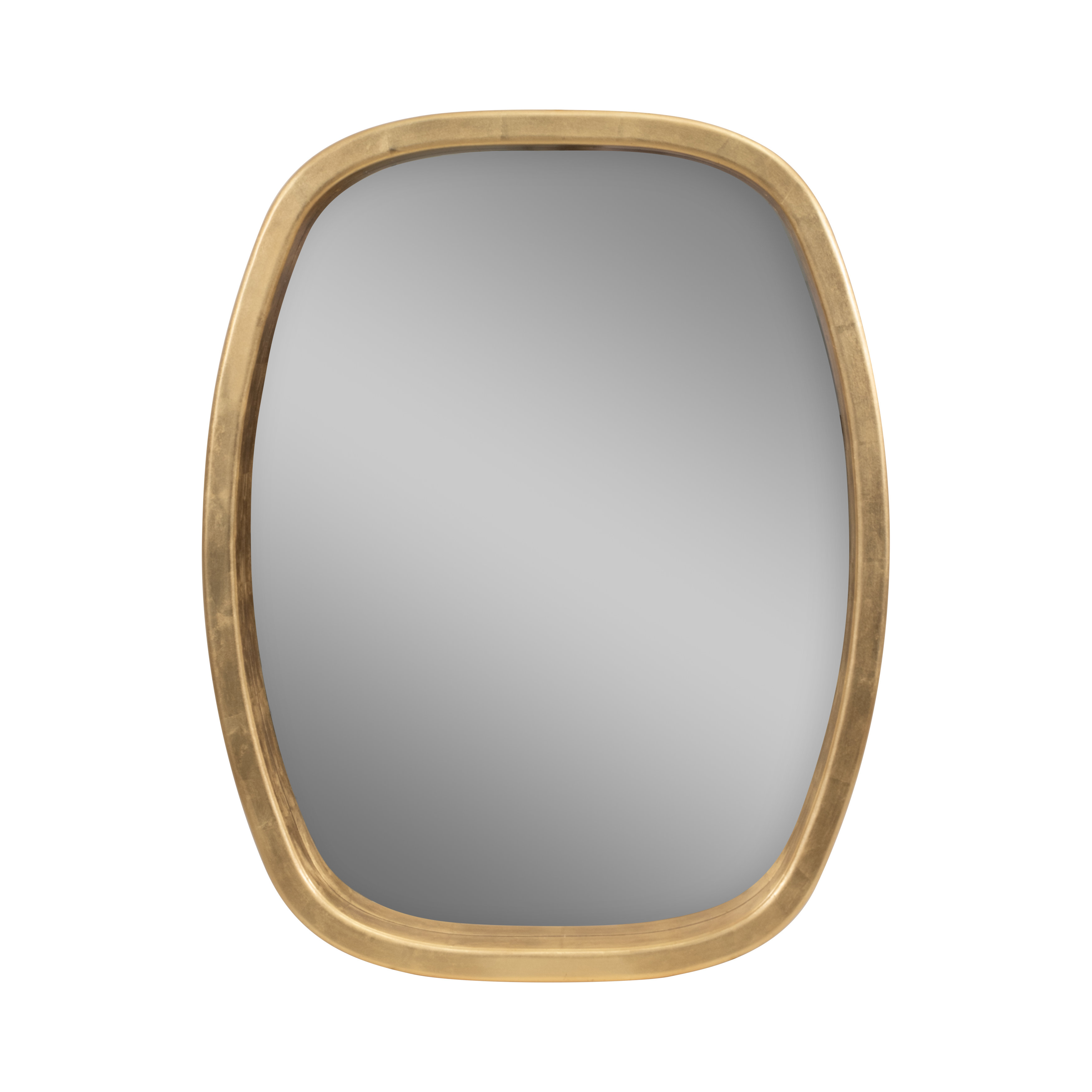 Mercer41 Elegant Wall Mounted Mirror, Artistic Curved Frame, Large ...