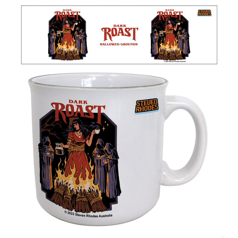 Pyramid America Steven Rhodes - Dark Roast 20oz. Camper Mug | Wayfair