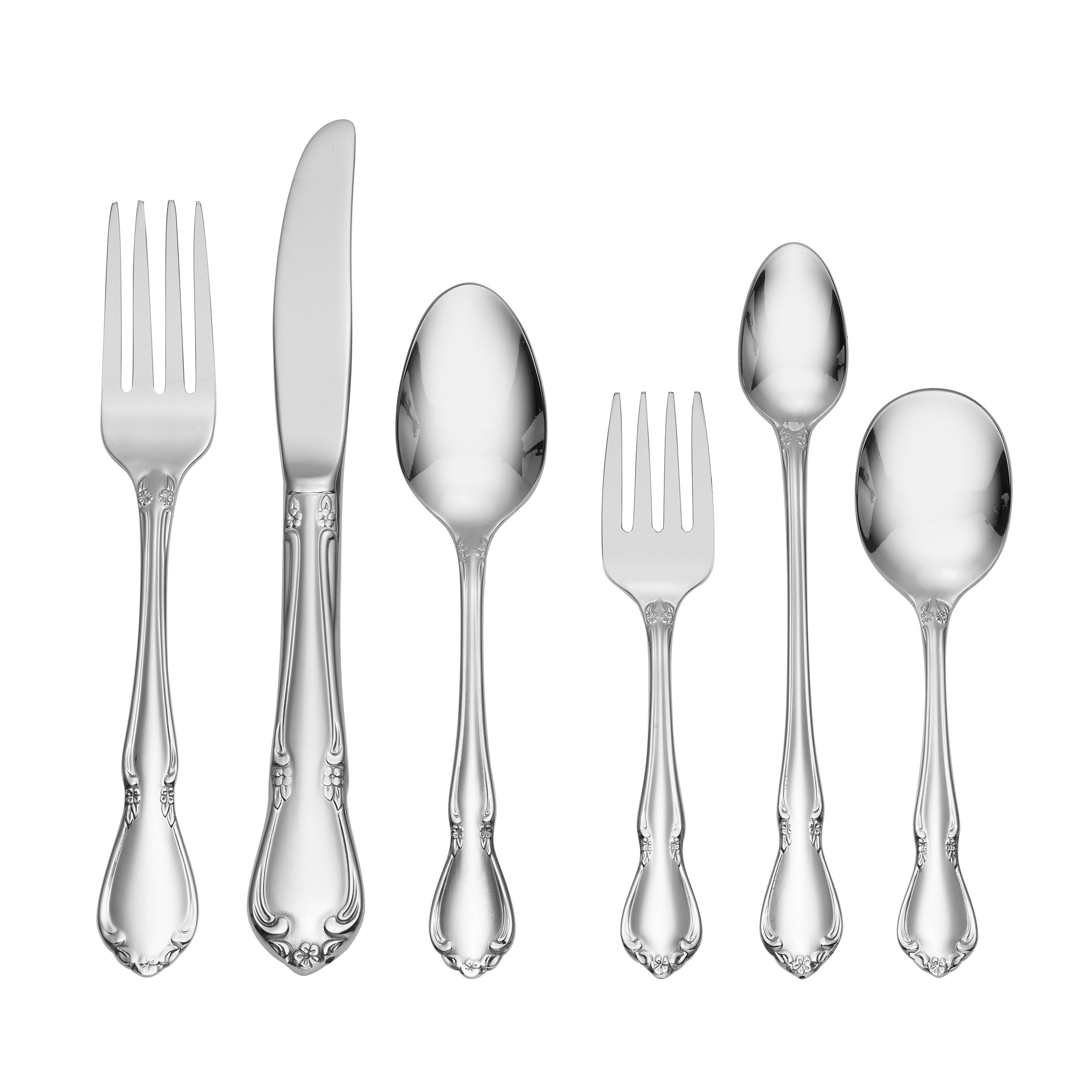 Oneida Chateau 6 Piece Child Progress Flatware Set | Wayfair
