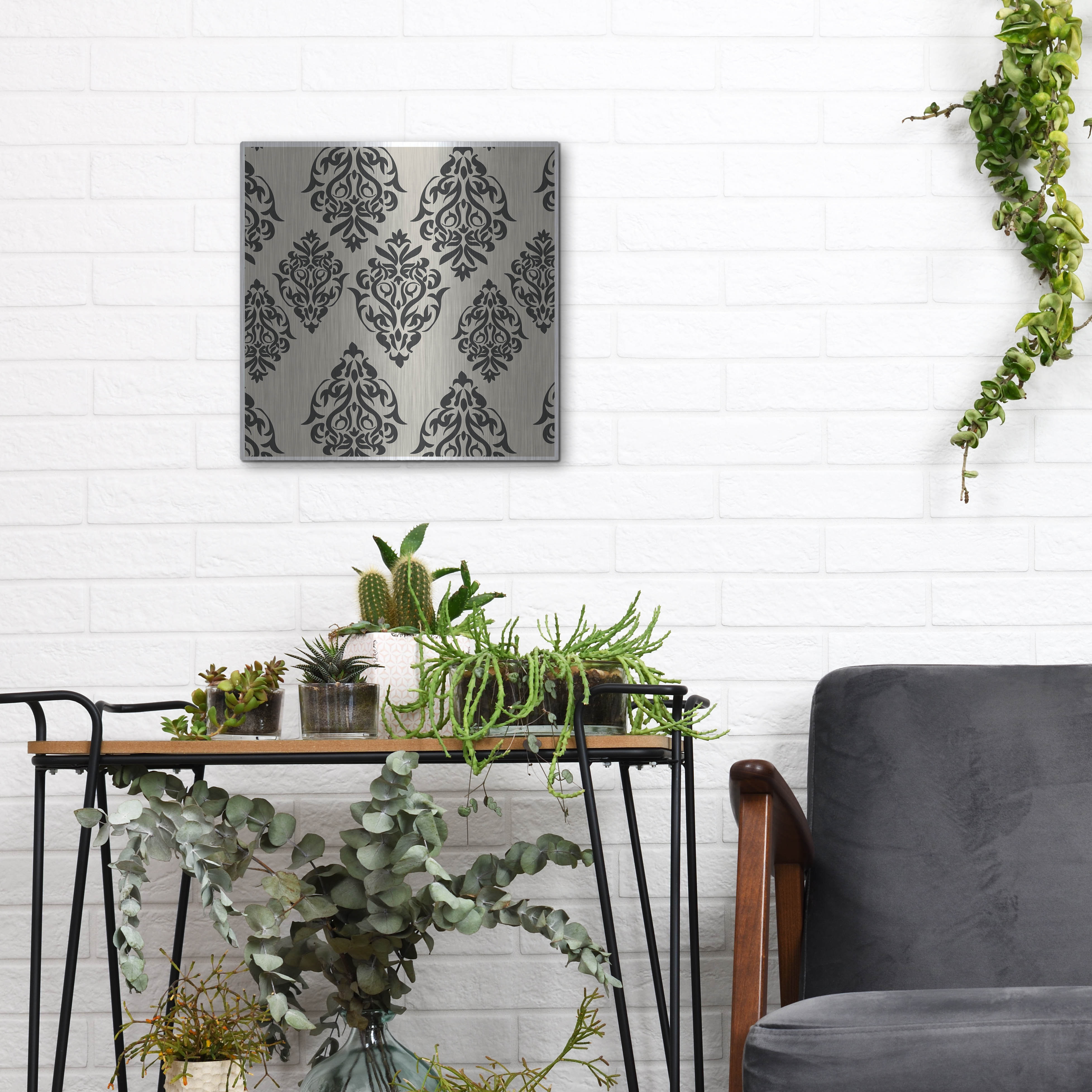 Ivy Bronx 'Hand Drawn Linocut Floral Pattern' by Sabrina Balbuena ...