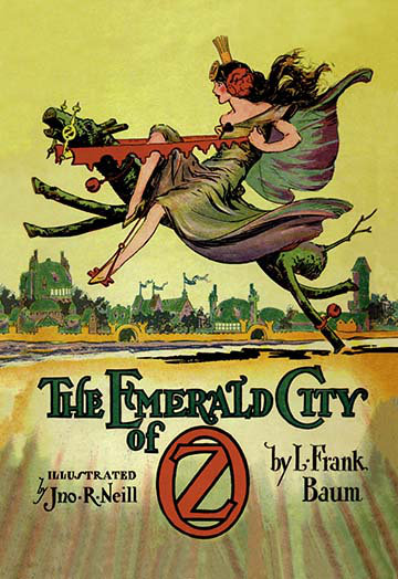Buyenlarge " The Emerald City Of Oz " by John R. Neill | Wayfair