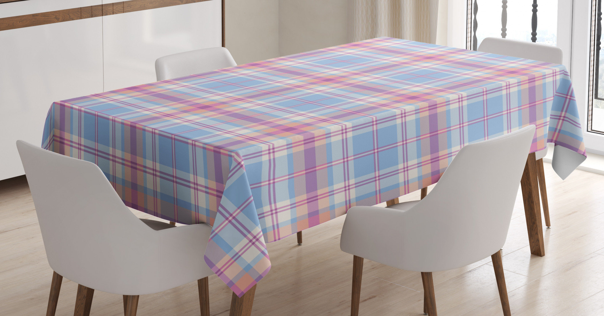 East Urban Home Pastel Tablecloth | Wayfair