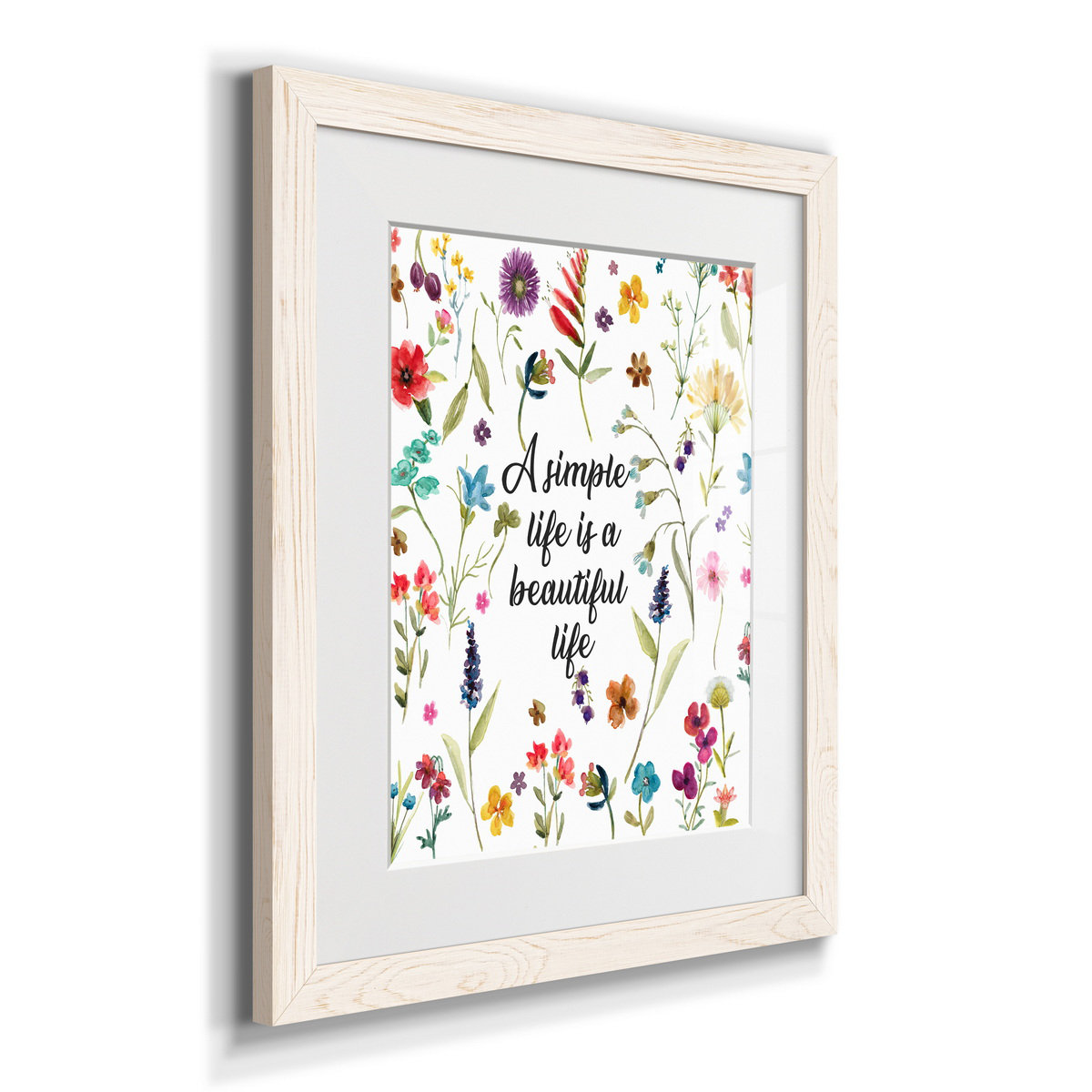 Trinx A Simple Life - Picture Frame Painting Print on Paper - Wayfair ...