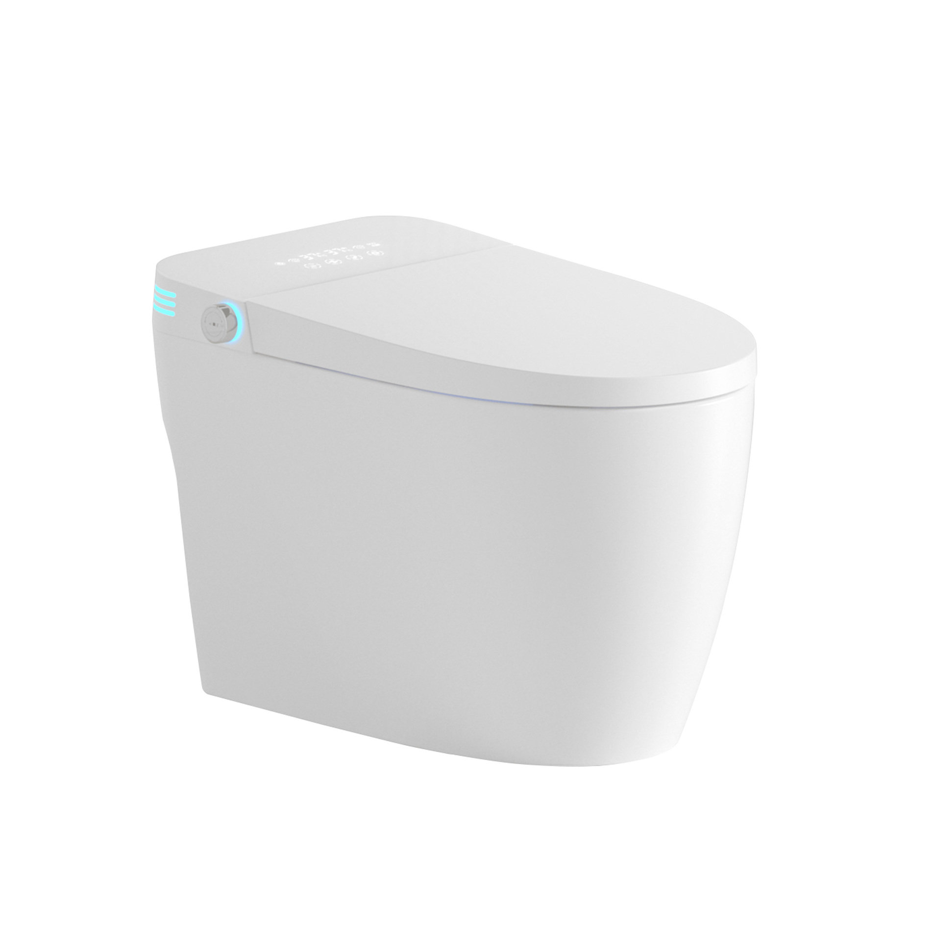 PlywoodPath Smart Toilet With Integrated Bidet, Auto Flush, Heated Seat ...