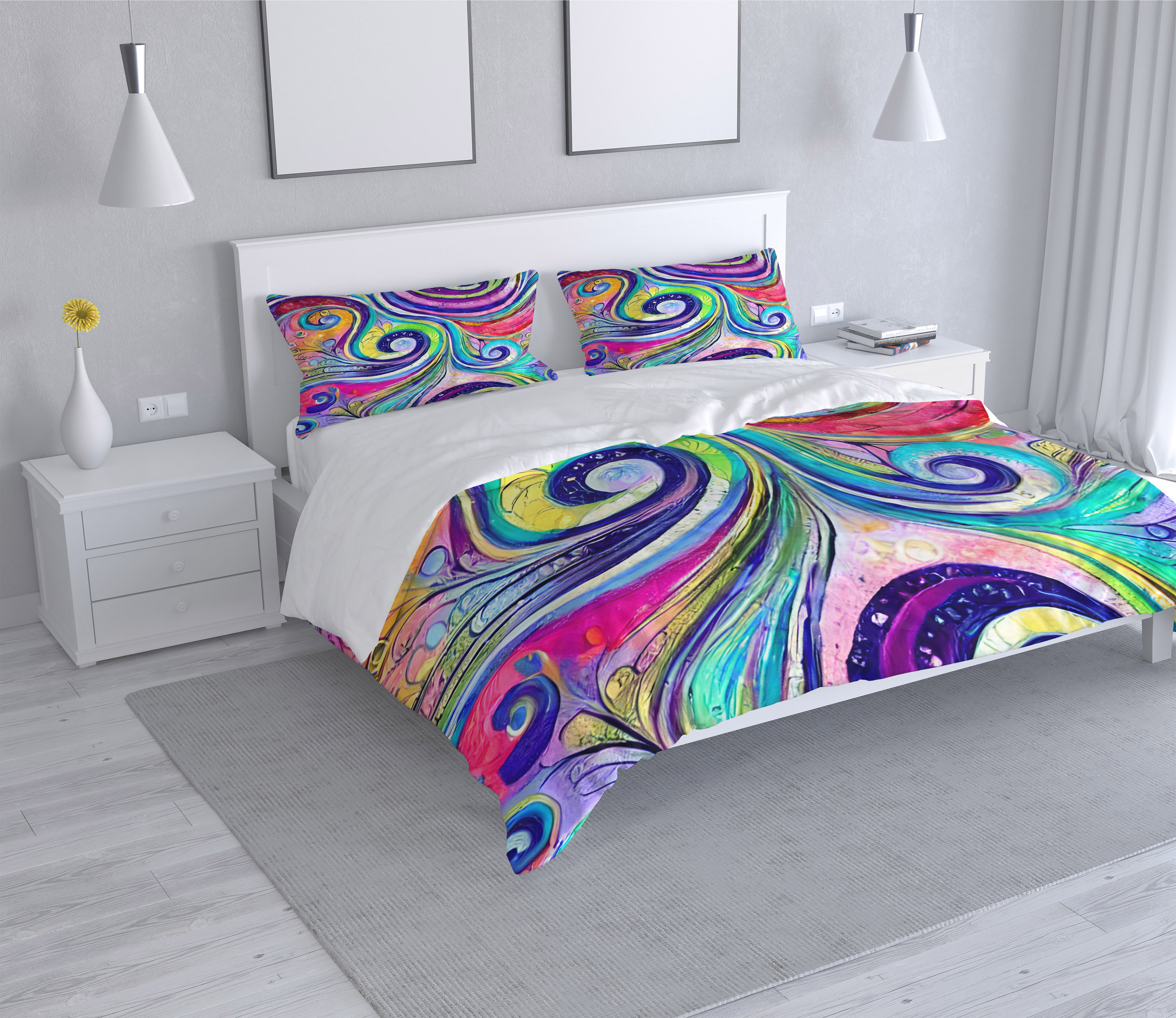 Folk N Funky Duvet Cover Set | Wayfair