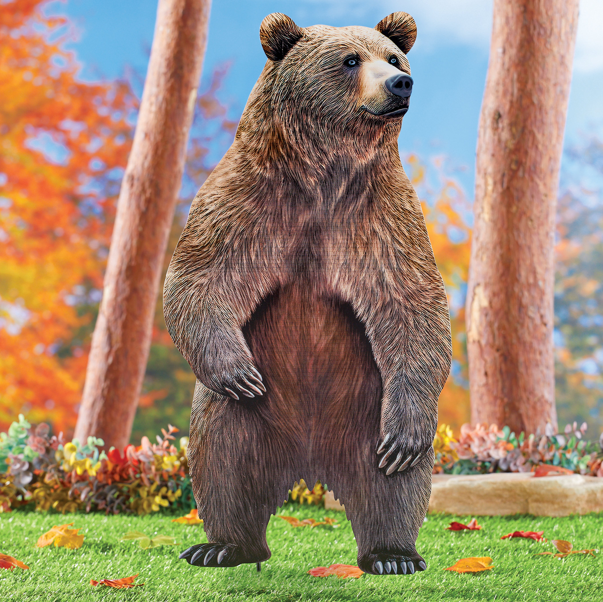 Winston Brands Photo Realistic Bear Outdoor Garden Stake - Wayfair Canada