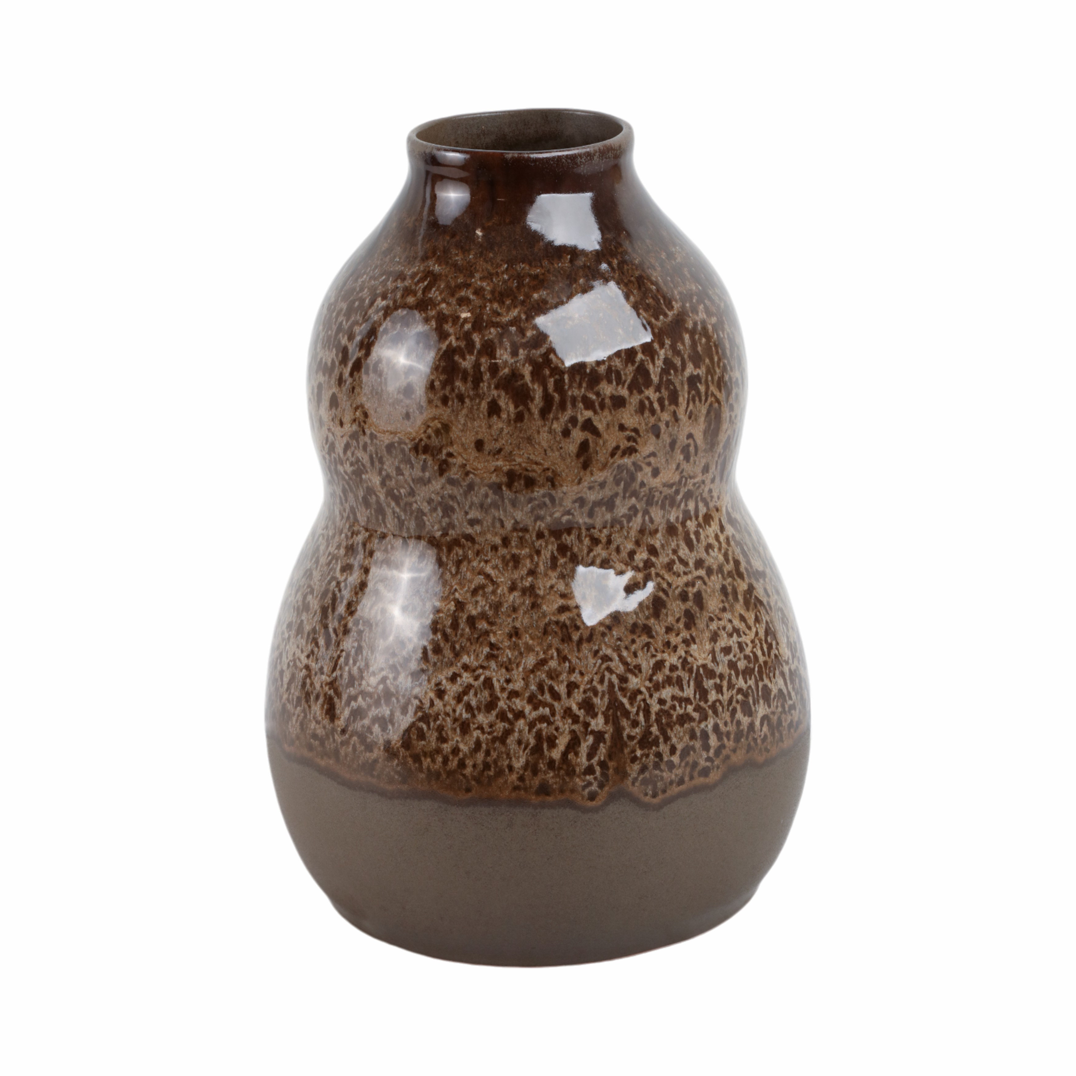 Red Barrel Studio® Decorative Ceramic Vase Sculpted Modern Accent with ...