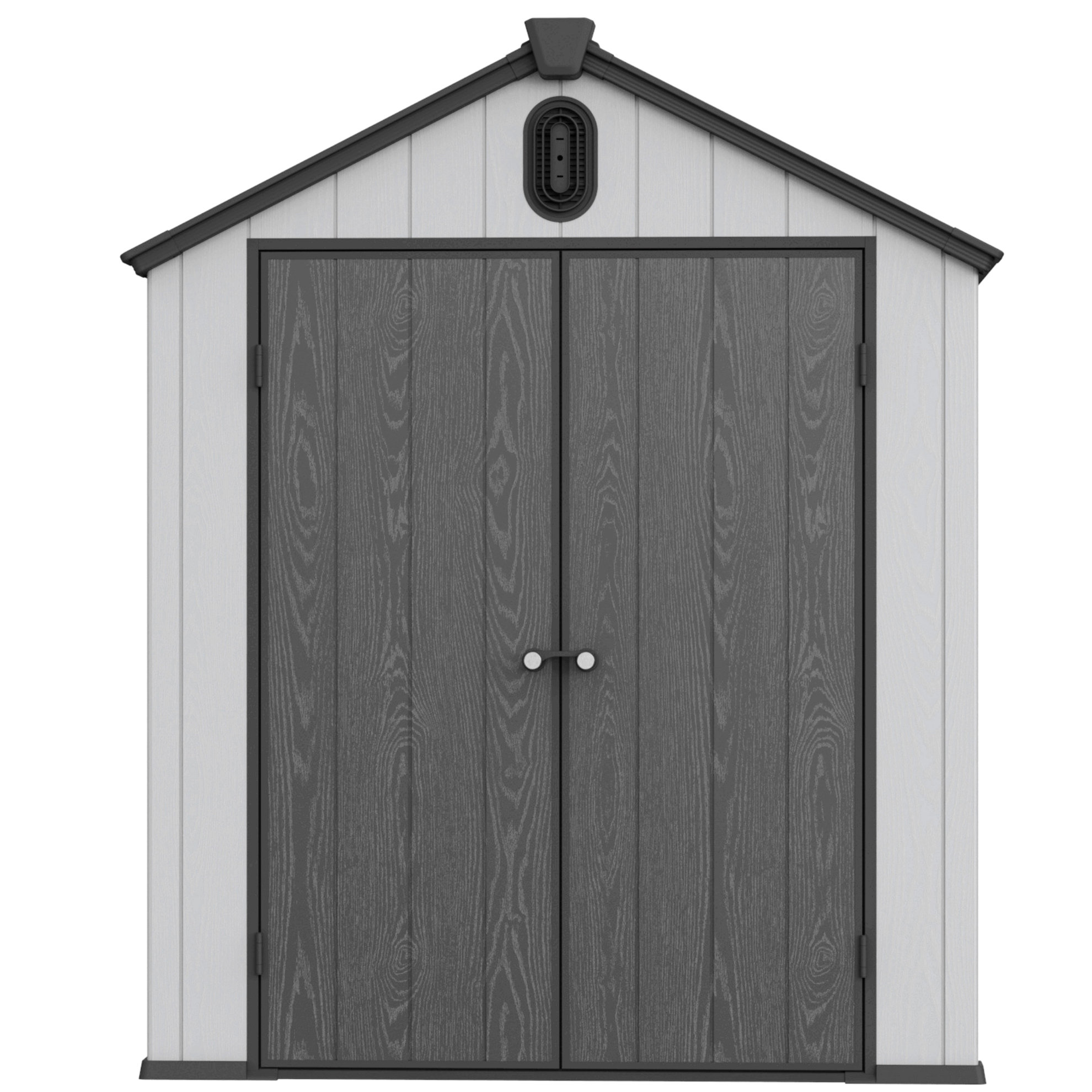 weixunguang Storage Shed, 6*8Ft Resin Plastic Storage Shed For Backyard ...