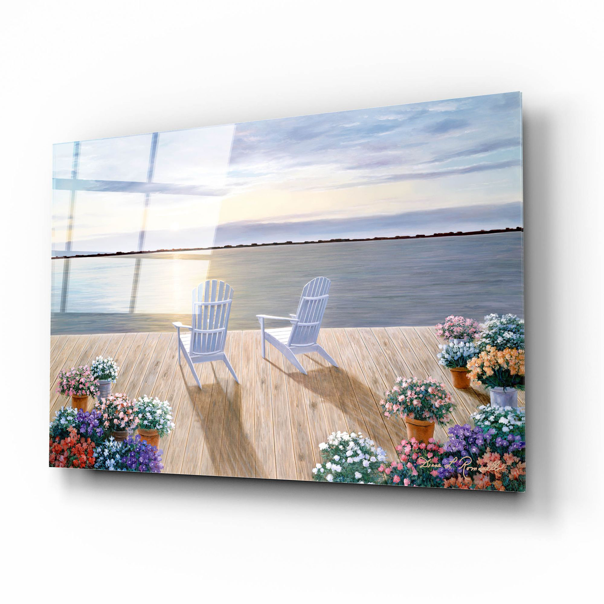 Highland Dunes Among Friends On Plastic/Acrylic by Diane Romanello ...