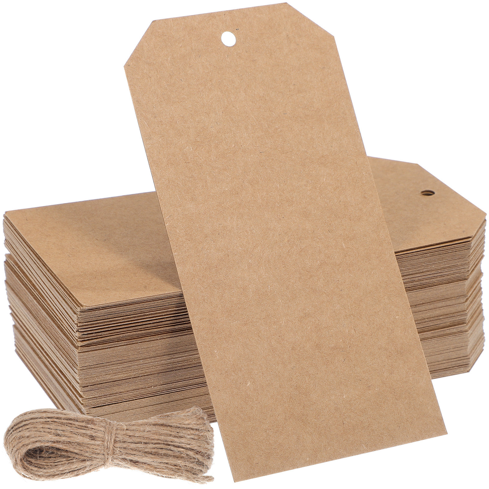Dakota Fields 200 Pcs Tags With String Clothing Tags Wire Labels ...