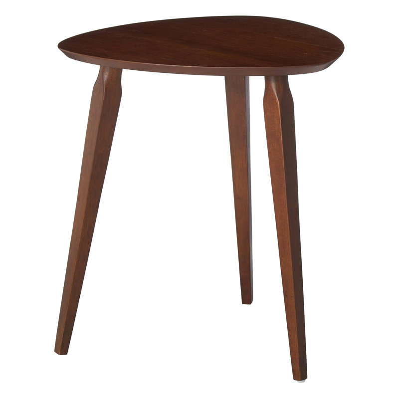 George Oliver Solid wood side table | Wayfair
