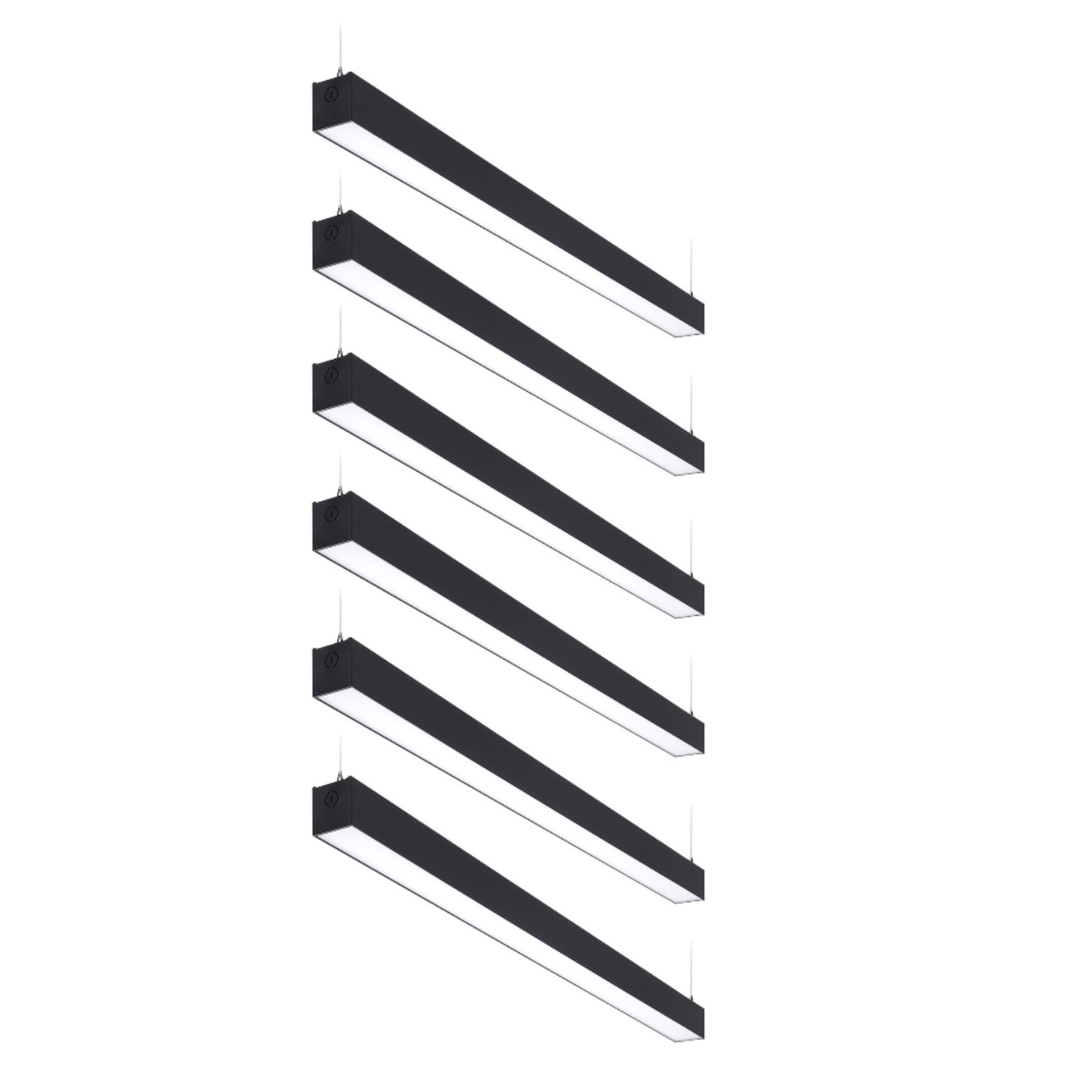 LEDVANS Acies 4FT 3CCT Linkable LED Linear Light Fixture, 50W 6500LM ...