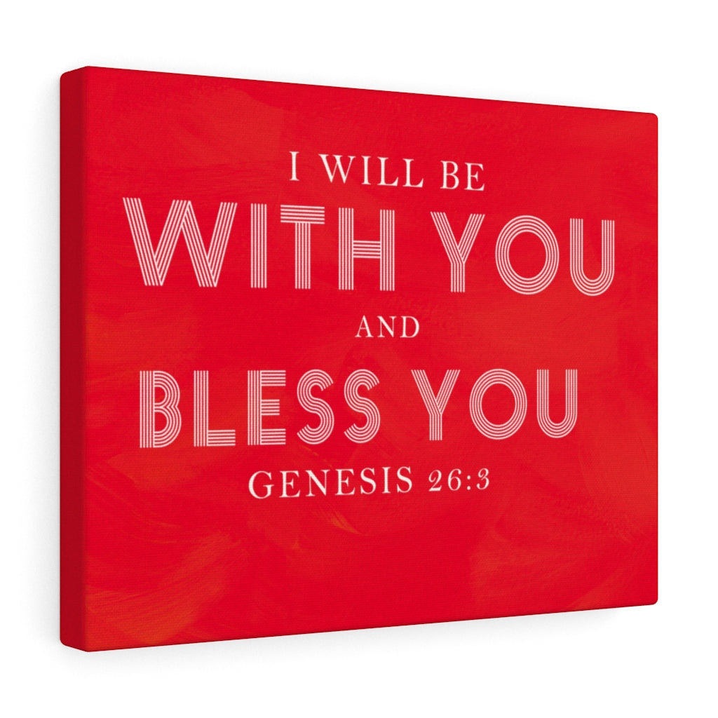 Express Your Love Gifts I Will Be With You Genesis 26:3 Christian Wall ...