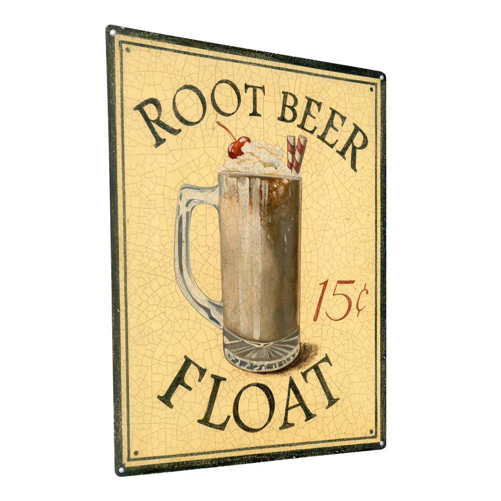 Trinx Vintage Root Beer Float Metal Sign - Wayfair Canada