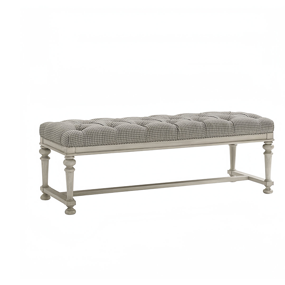 Creative bed end stool Modern Luxe Solid Wood End-of-Bed Bench | Wayfair