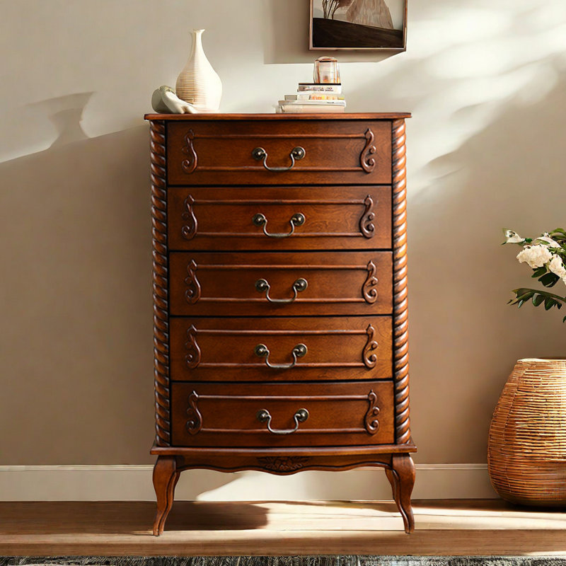 Canora Grey Adelmo Solid Wood Accent Chest | Wayfair