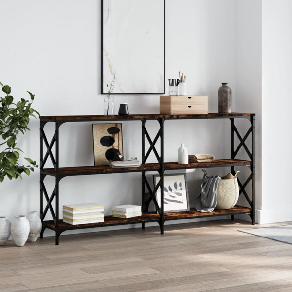DEvidaxl Vidaxl Console Table 200cm x 28cm x 80.5cm Engineered Wood ...