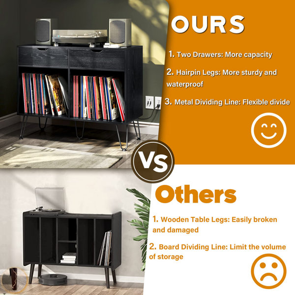 Corrigan Studio® Audio Rack | Wayfair