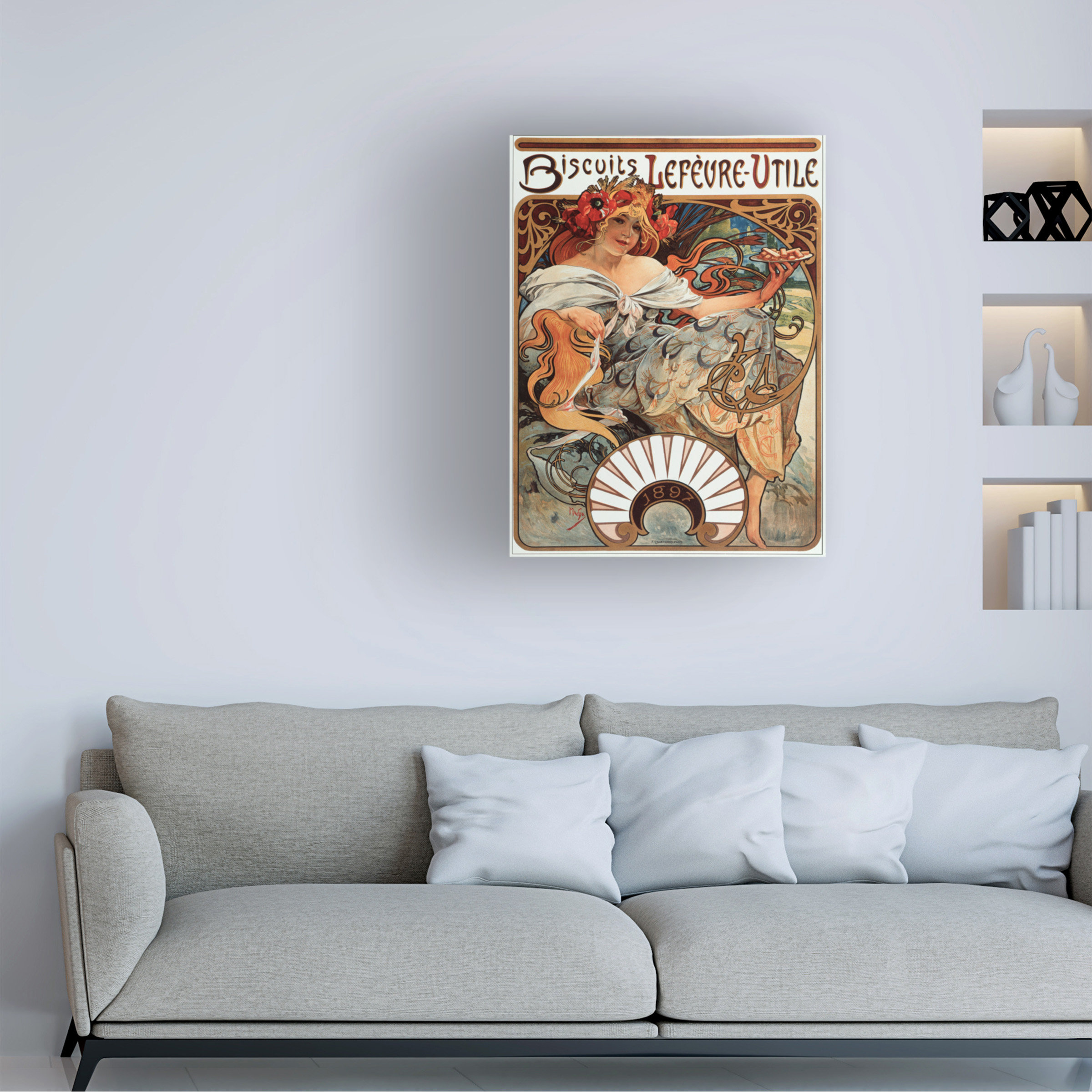 Winston Porter Alphonse Marie Mucha Advertising Poster For Lefevre ...