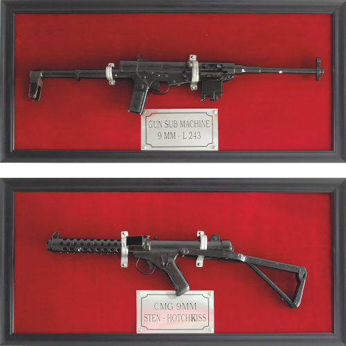 Wet Paint Printing SP13504 Sub Machine Gun 2pack World War 9MM CMG Sten ...