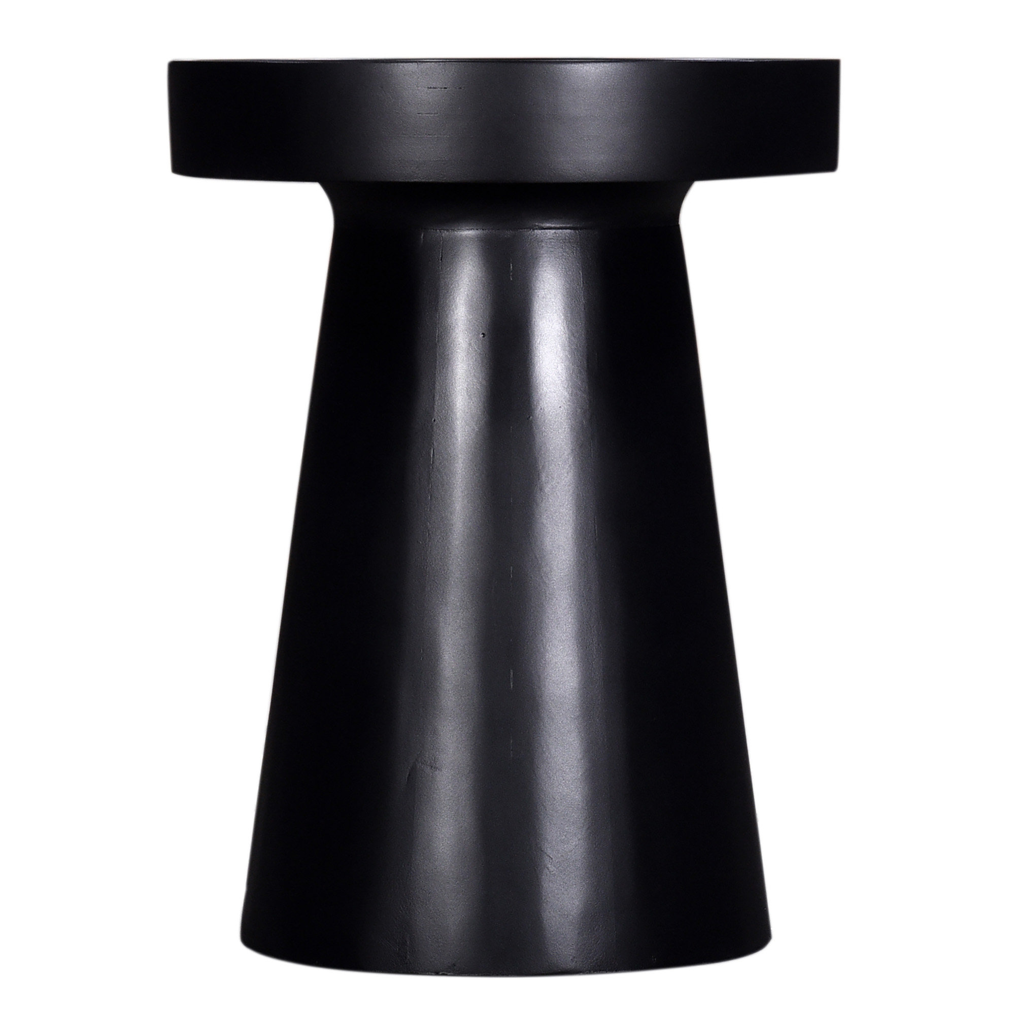 Latitude Run® 16 In. Solid Wood Round Pedestal End/Side Table | Wayfair